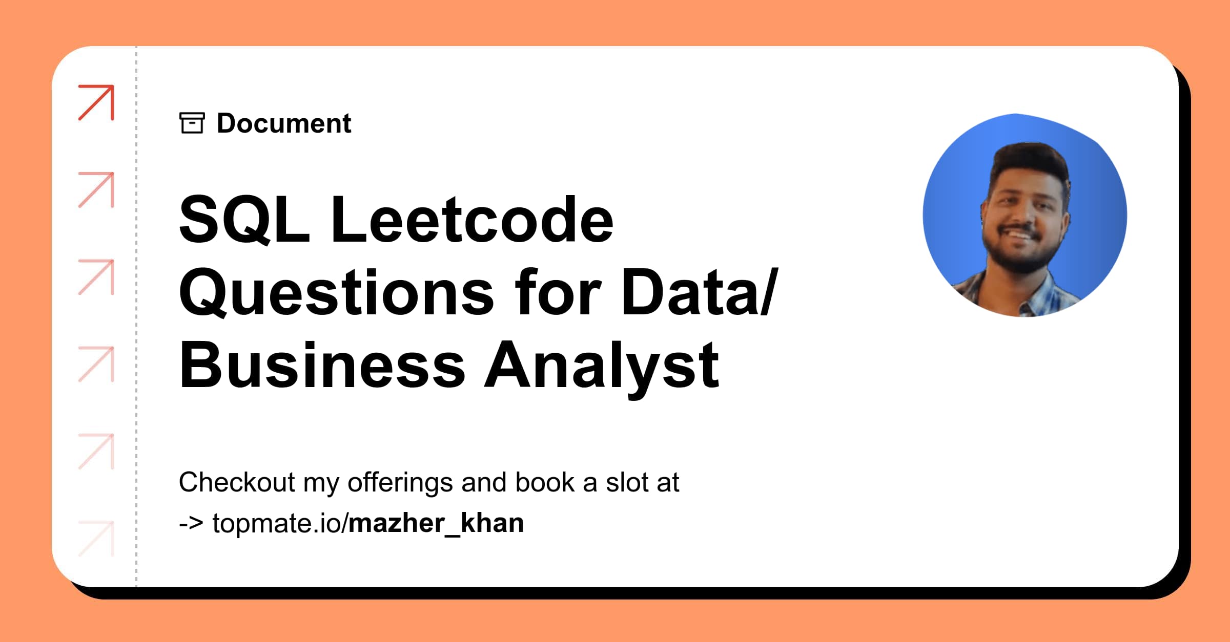 FREE Important SQL Leetcode QnA with MAZHER KHAN - IIT